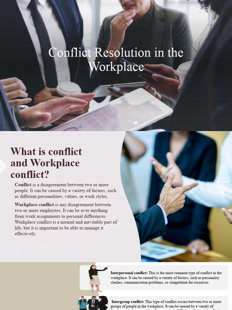 Conflict Resolution | PDF | Conflict Resolution | Psychological Concepts