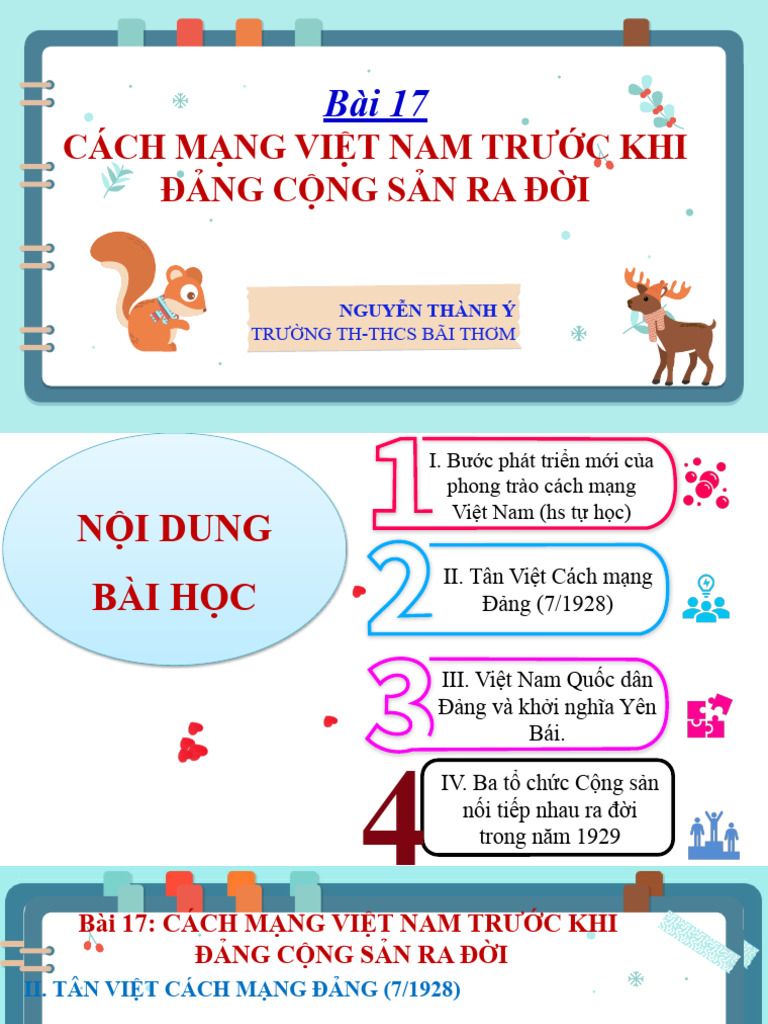Bai 17 Cach Mang Viet Nam Truoc Khi Dang Cong San Ra Doi | PDF