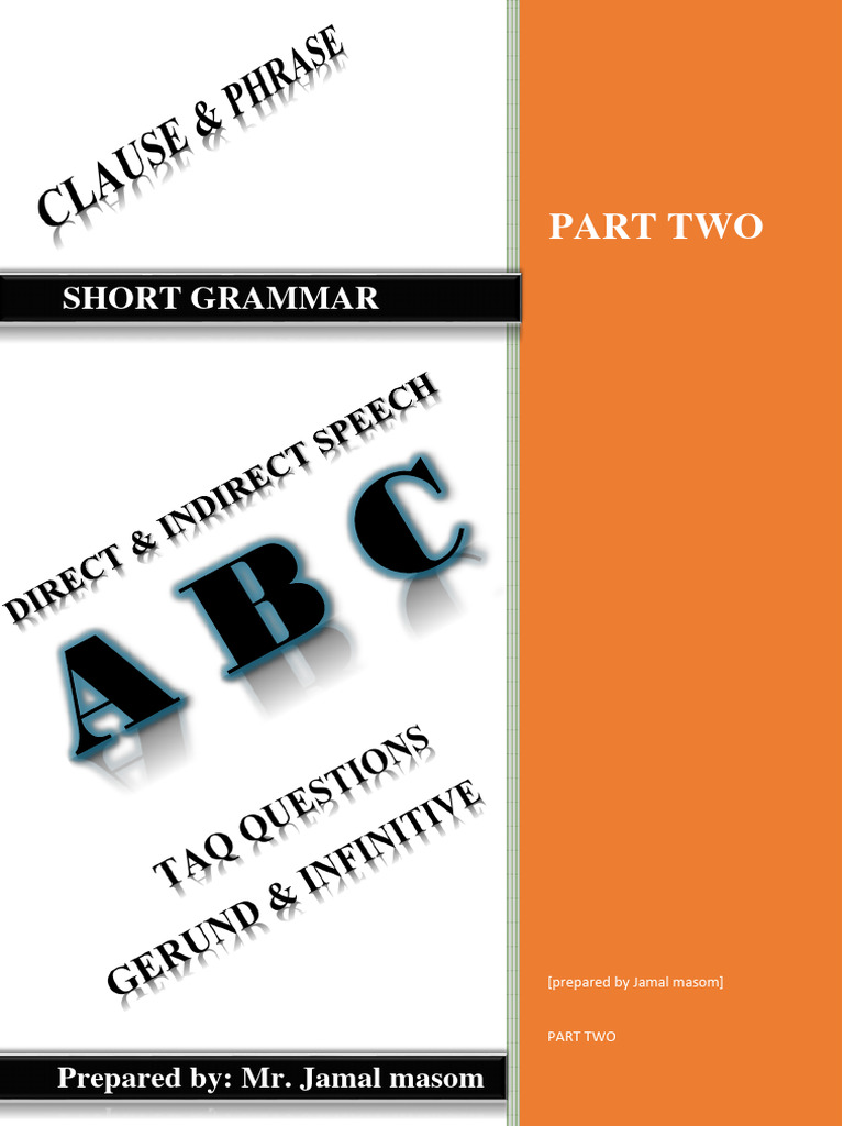 Part Two 2 | PDF | Adverb | Verb