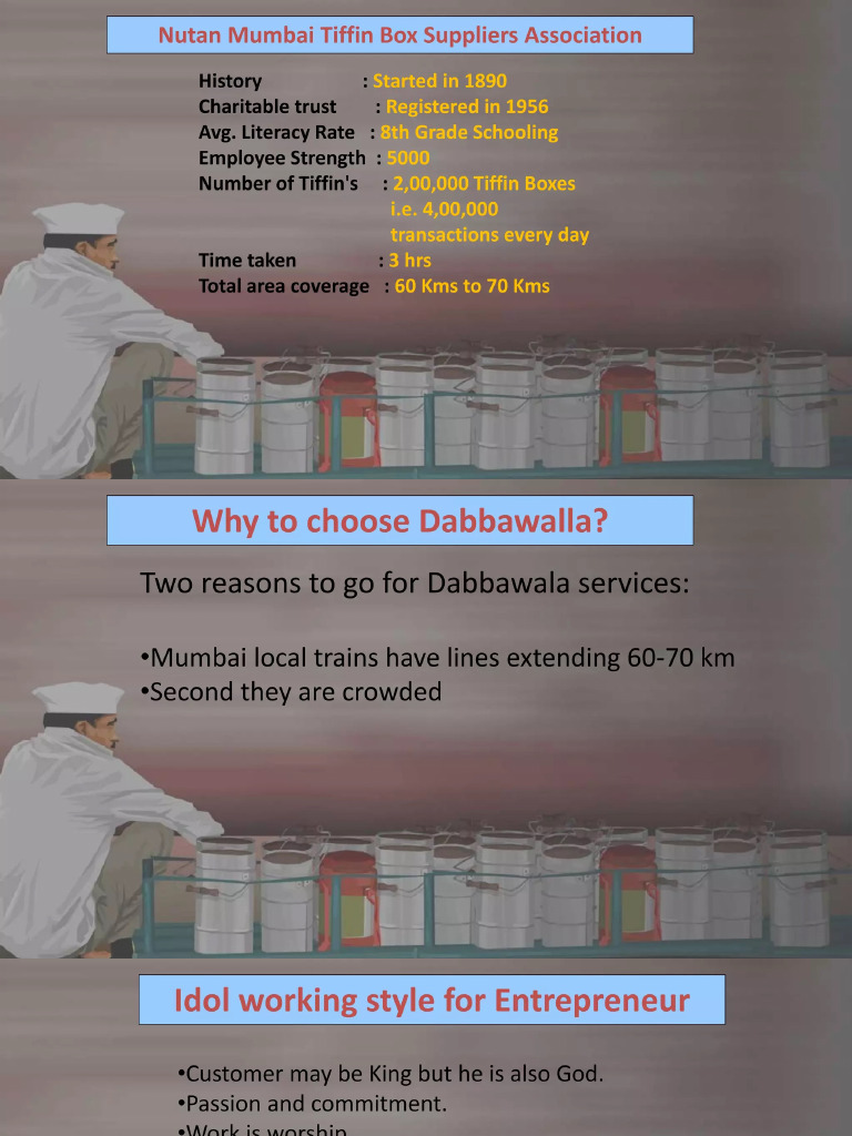 Mumbai Dabbawala | PDF