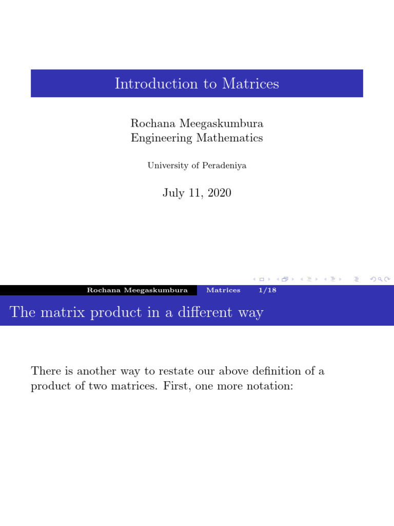 Lesson1 3 | PDF | Matrix (Mathematics) | Matrix Theory