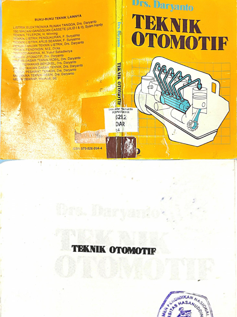 Daryanto. (2002) - Teknik Otomotif | PDF