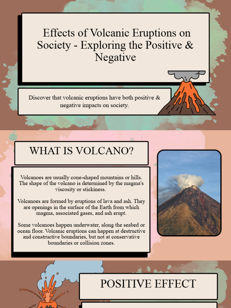 Positive & Negative Effect of Societyyyyy | PDF | Volcano | Types Of ...
