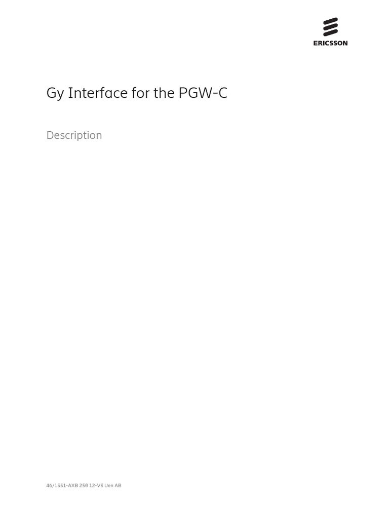 Gy Interface | PDF | Internet Protocol Suite | Communications Protocols
