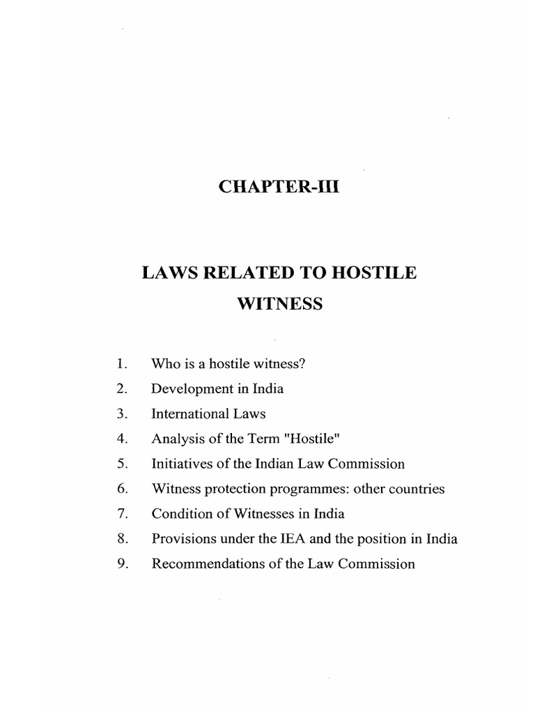 10 - Chapter 3 | PDF | Witness | Common Law