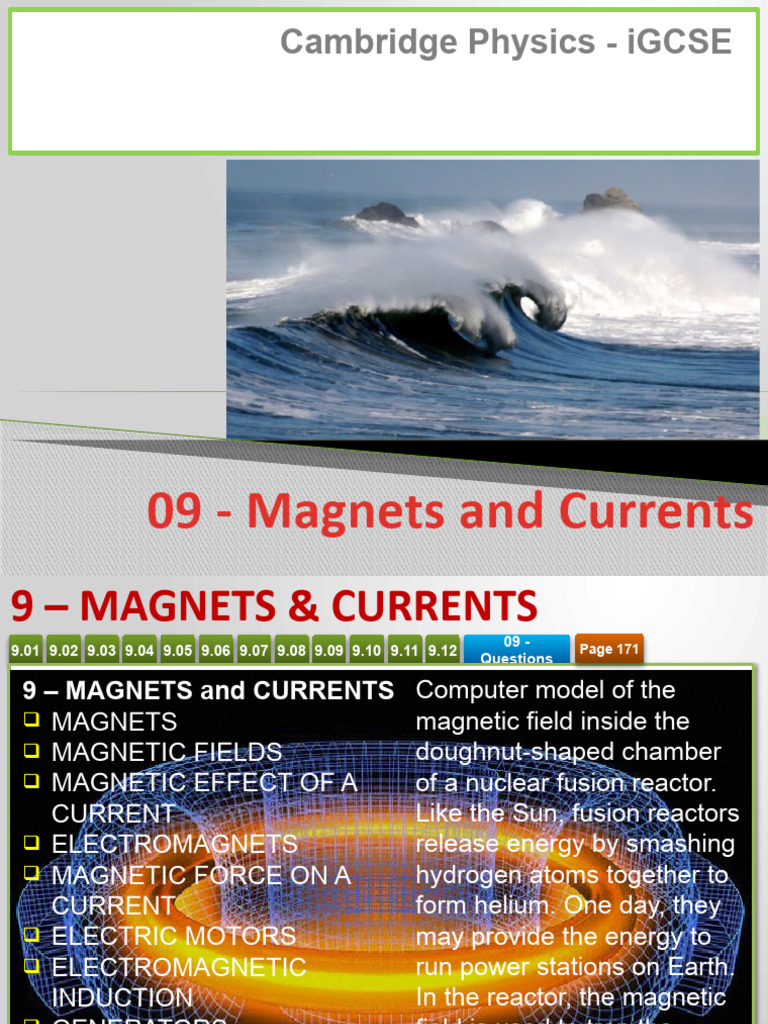 09 Magnets and Currents | Download Free PDF | Relay | Magnet