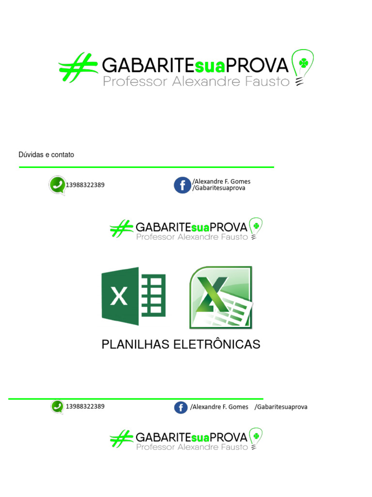 Gabarite Sua Prova | PDF | Matemática