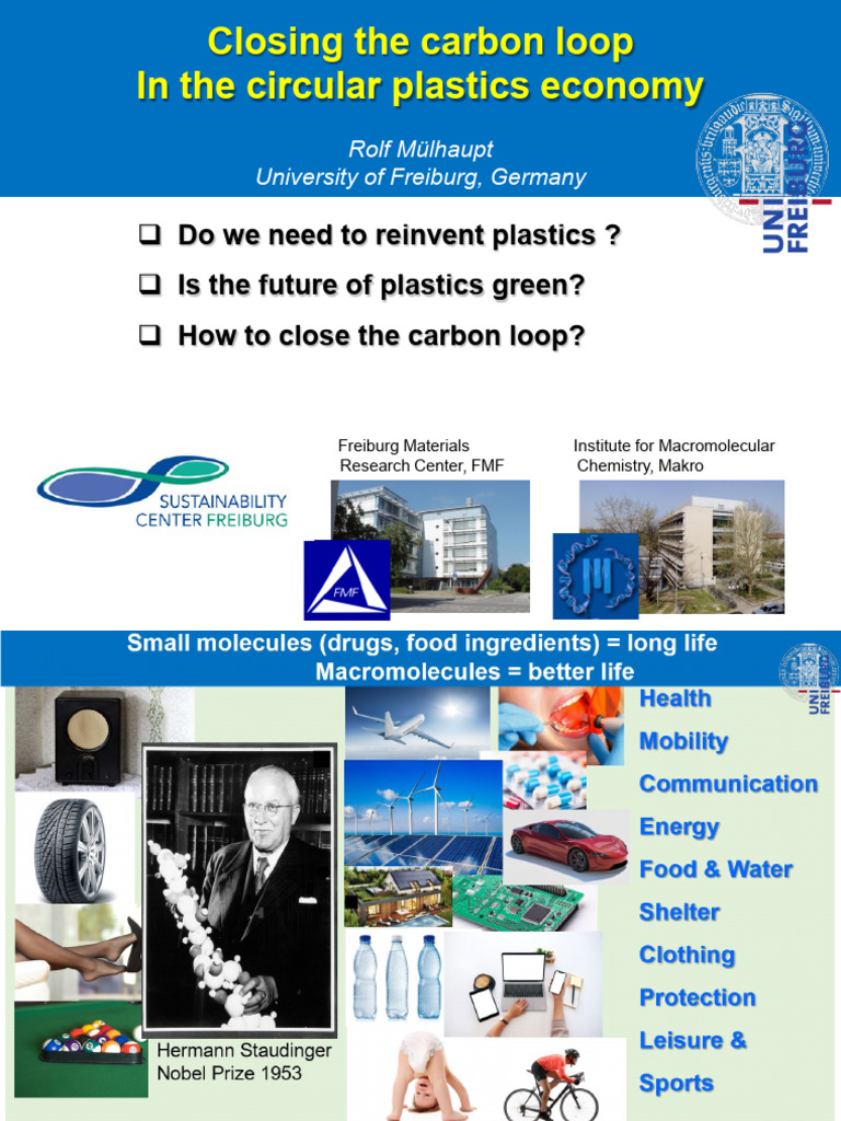 Closing The Carbon Loop in A Circular Plastics Economy | PDF ...