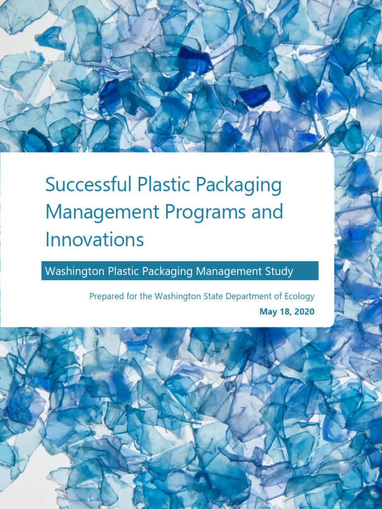Successful Plastic Packaging Management Programs and Innovations Report - 05182020 | PDF ...