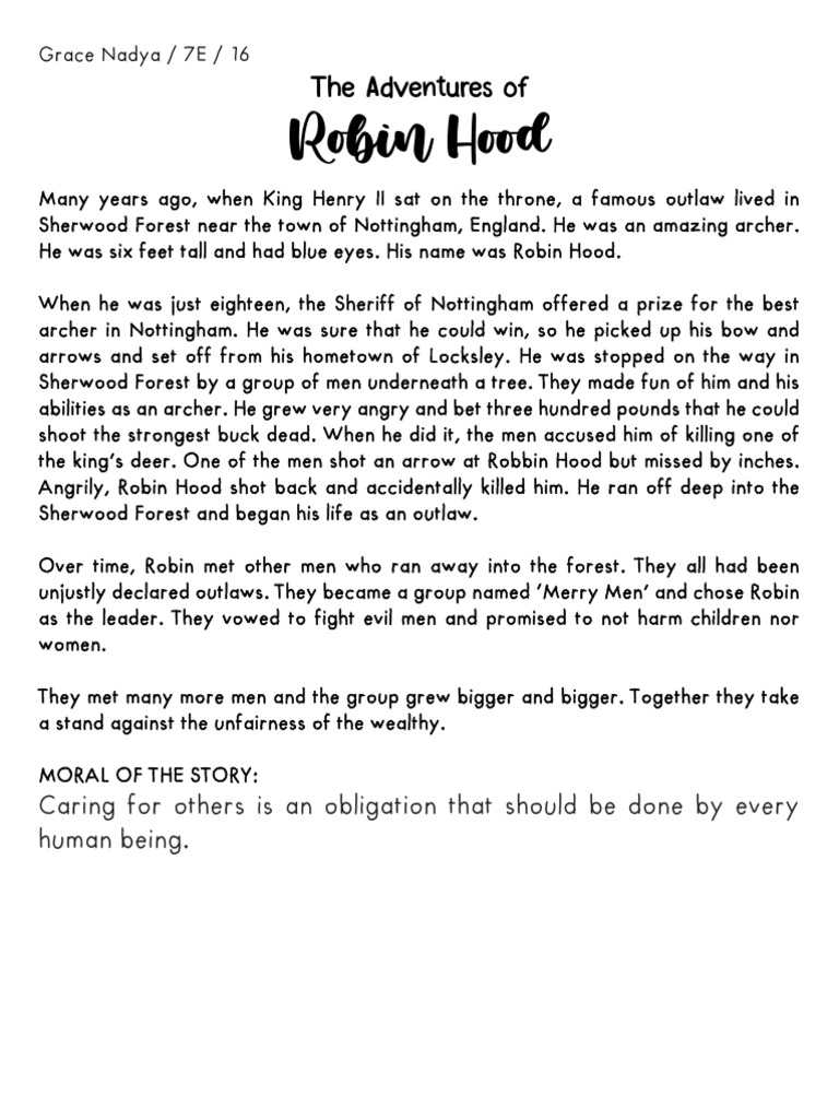 The Adventures of Robin Hood | PDF