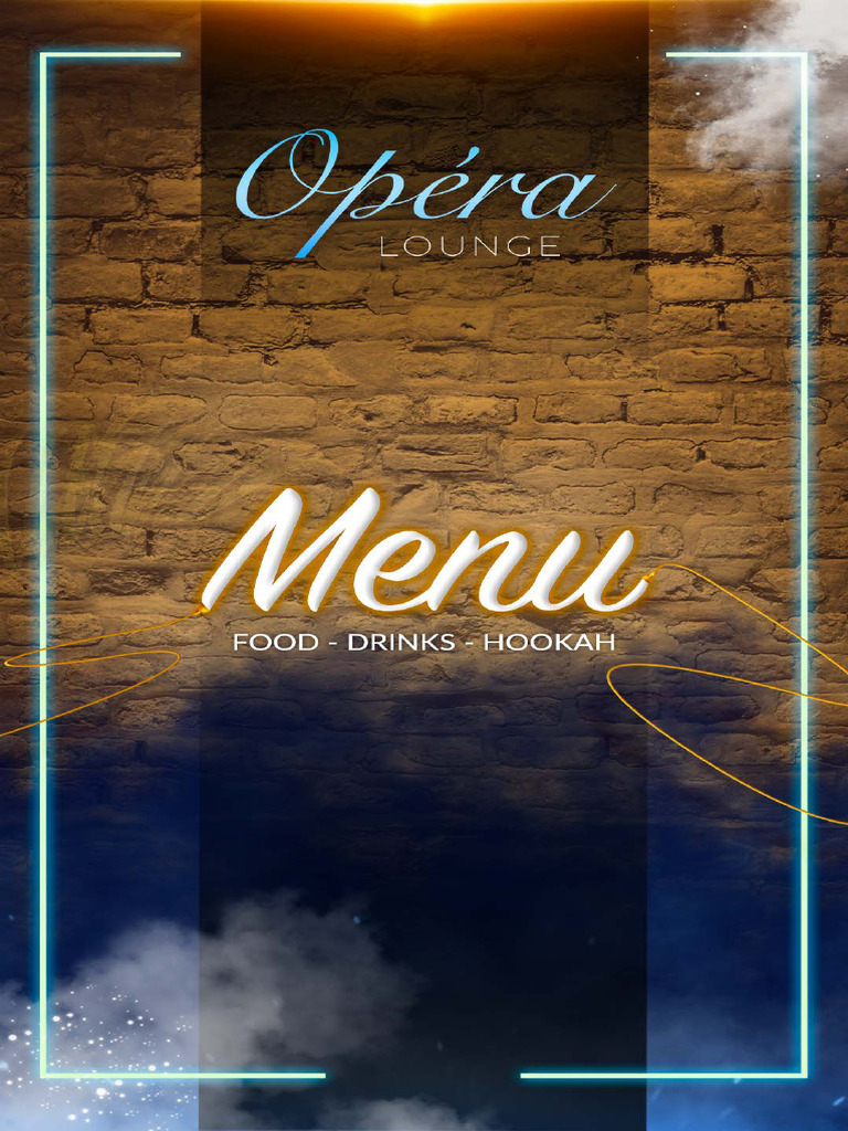 Menu 2023 | PDF