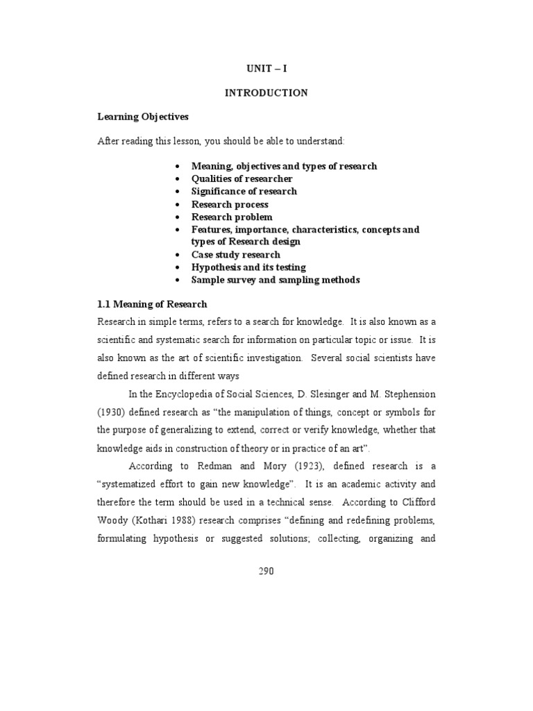 Research Methodology | PDF | Research Design | Experiment