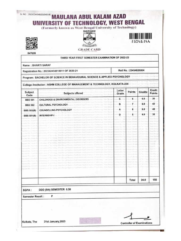 University of Technology, West Bengal 3 | PDF