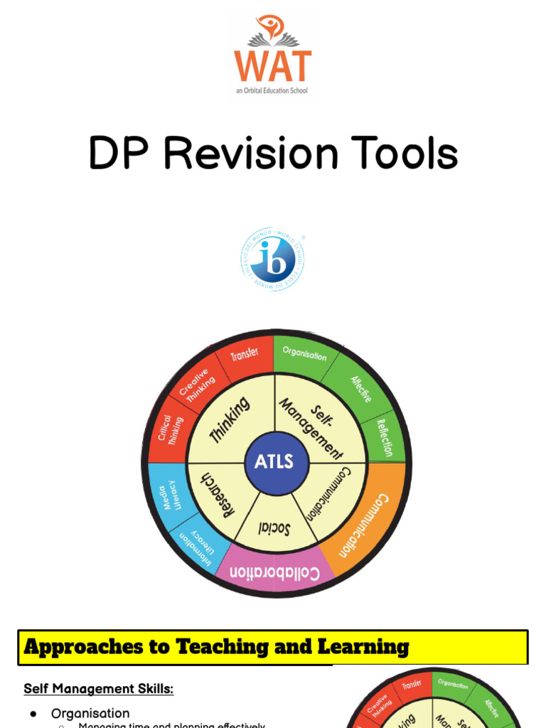 DP Revision Tools | PDF | Stress (Biology) | Relaxation (Psychology)