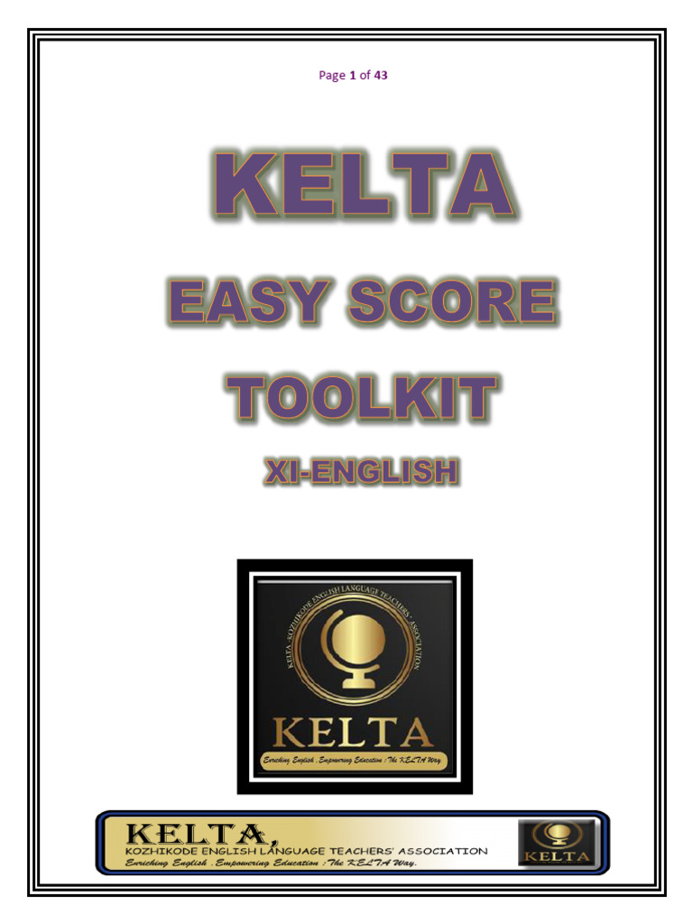 Kelta Easy Score Tool Kit | PDF | Stephen Hawking | Mahatma Gandhi