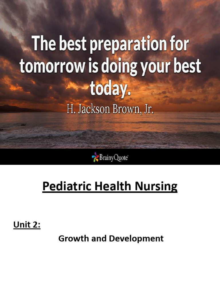 Lec 9growth and Development | PDF | Psychology | Childhood
