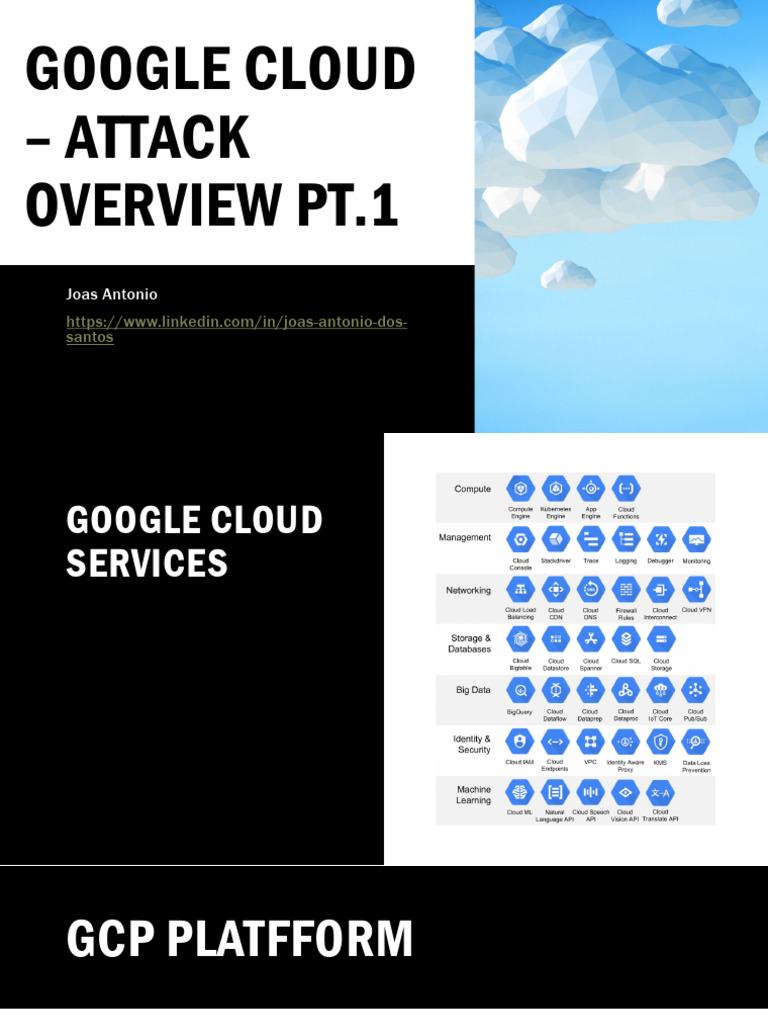 Google Cloud - Attack Overview PT.1 | PDF | I Cloud | Internet