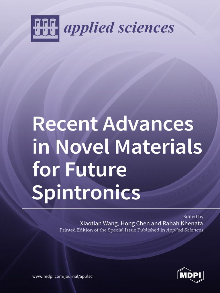Novel Materials for Spintronics Advances | PDF | Density Functional ...