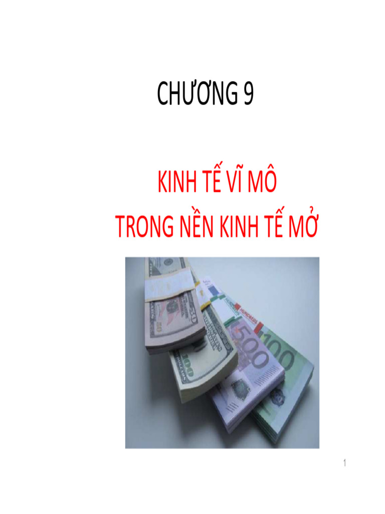 CHAPTER 9 KINH TE MO (Compatibility Mode) | PDF