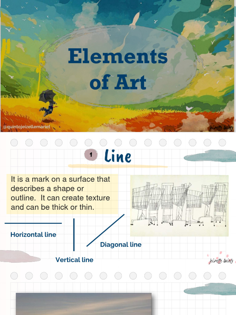 Elements and Principles of Art | PDF | Art