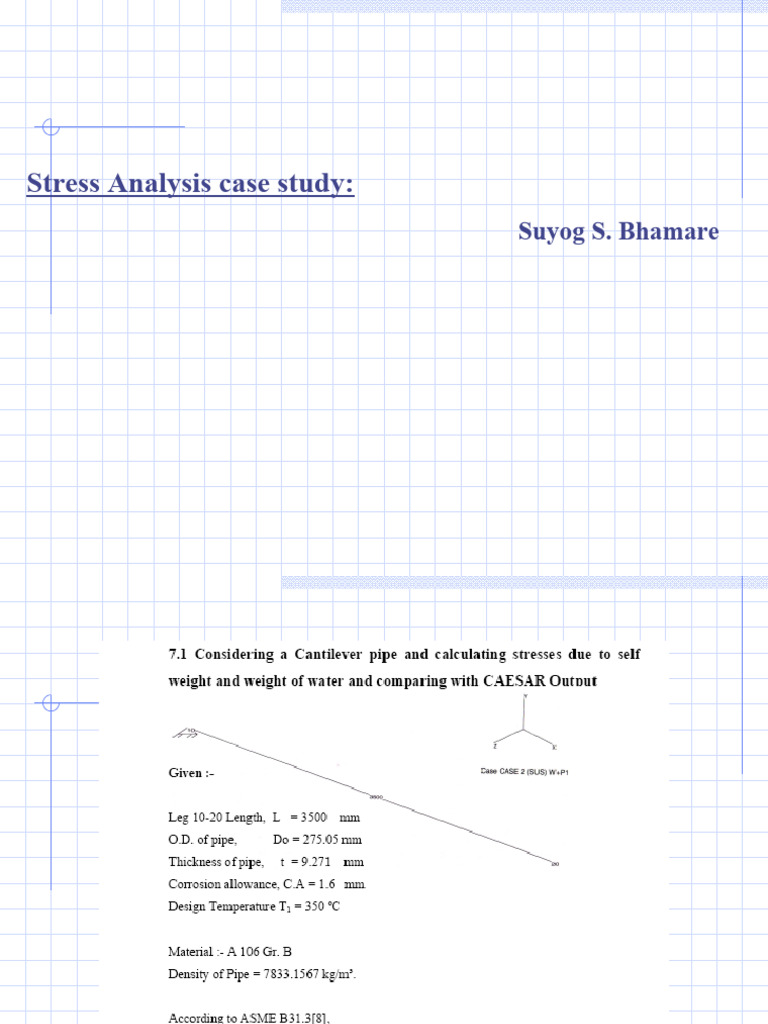 Stress Analysis Case Study Overview | PDF