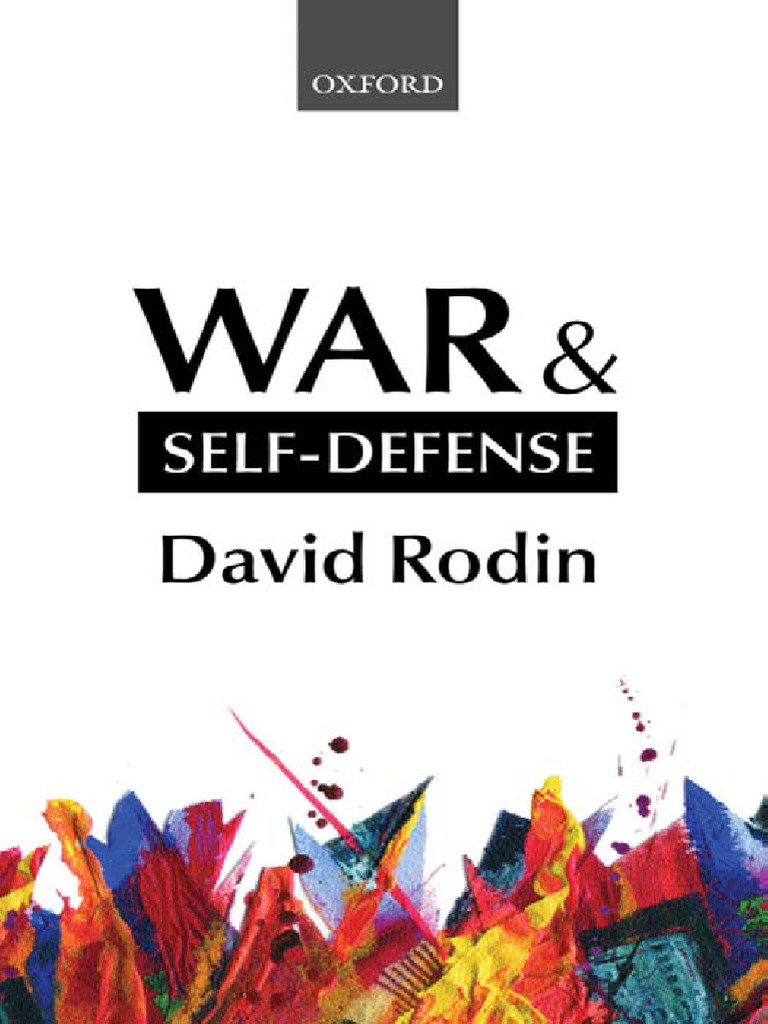 War and Self-Defense | PDF | International Law | Morality