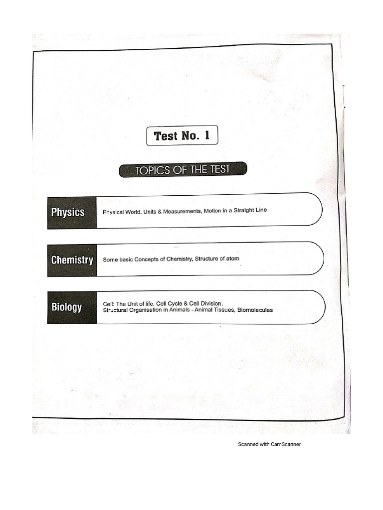 AIATS 01 Question Paper Pages 1-18 - Flip PDF Download | FlipHTML5 | PDF