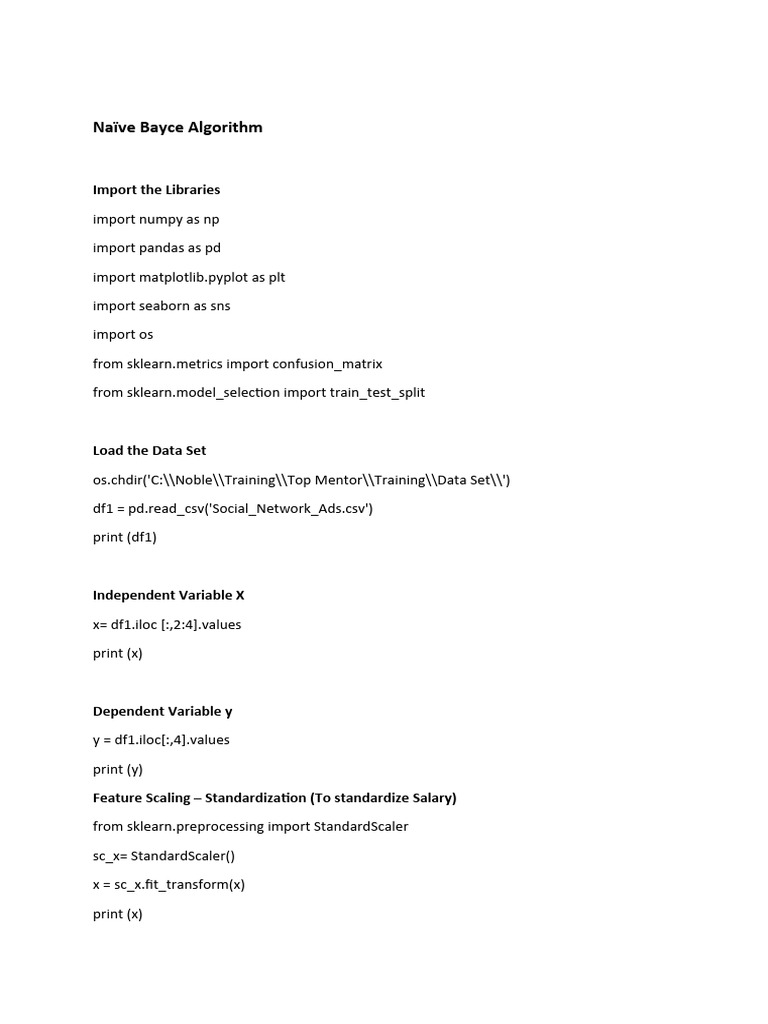 SL Classification For Data Science.. | PDF | Applied Mathematics ...