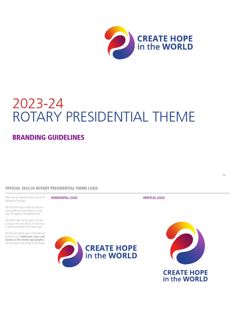 Theme23 24 Logo Guidelines EN - 20220901 011 | PDF | Logos | Graphic Design