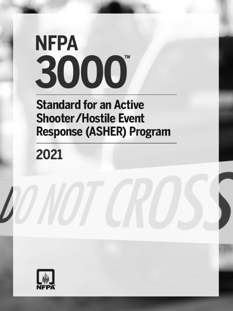 Nfpa 3000, 2021 | PDF | Emergency | Emergency Management