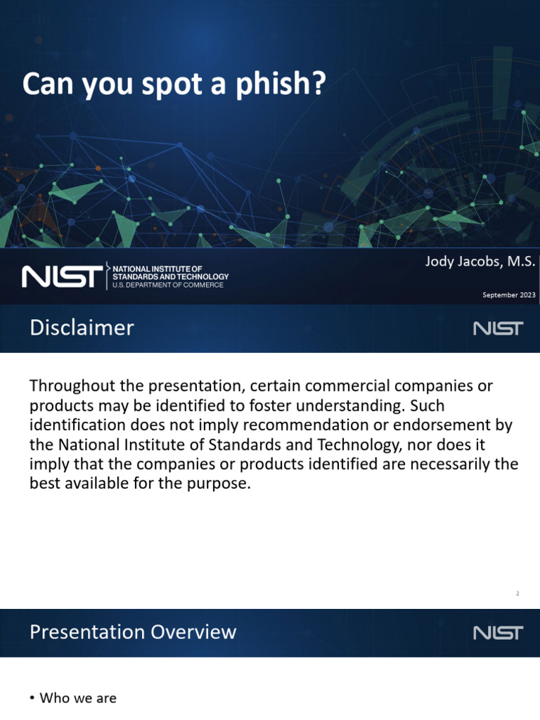 Can You Spot A Phish 1695639492 | PDF | Phishing | Security
