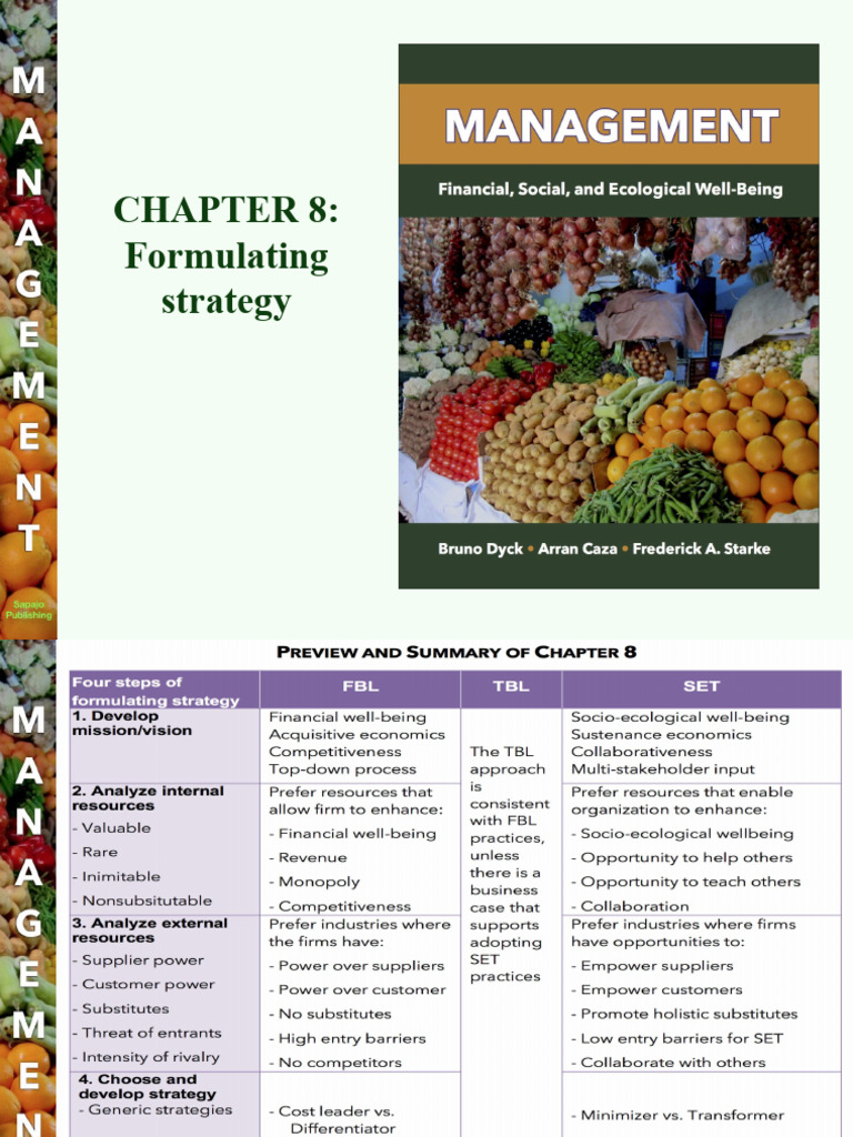CH 8 Formulating Strategy | PDF | Strategic Management | Externality