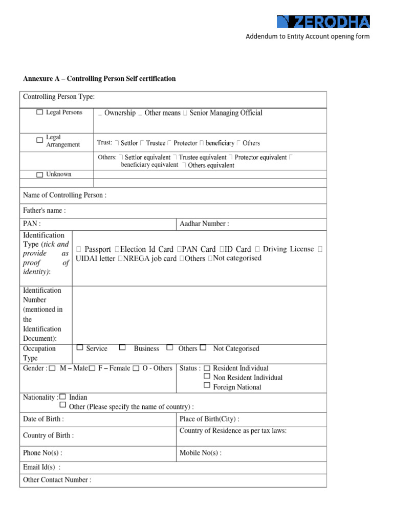 Annexure-2 UBO - Sign On Page 3 | PDF | Finance & Money Management
