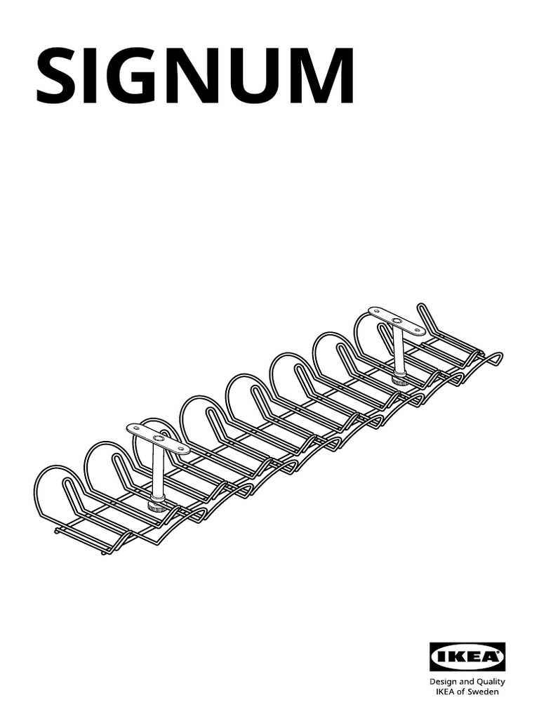 Signum Cable Trunking Horizontal Silver Colour AA 489805 4 100 | PDF