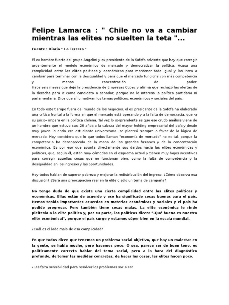 Felipe Lamarca | PDF | Desigualdad social | Discriminación y relaciones raciales