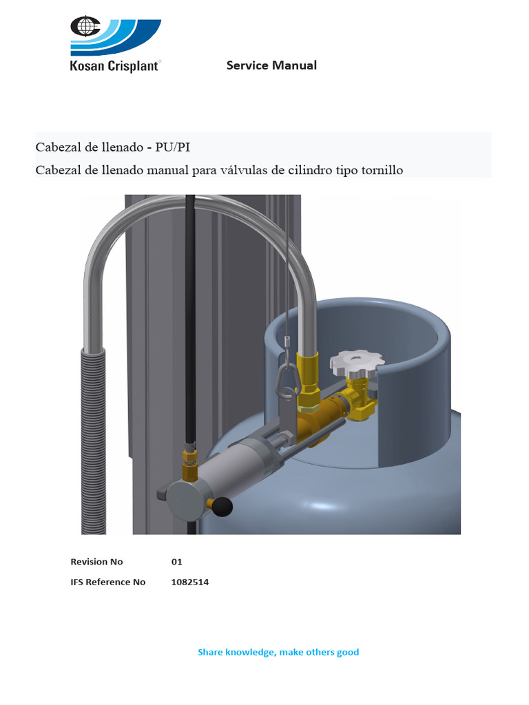 (TRADUCCION) 01 - Service Manual - Filling Head - PU-I - Manual Filling ...