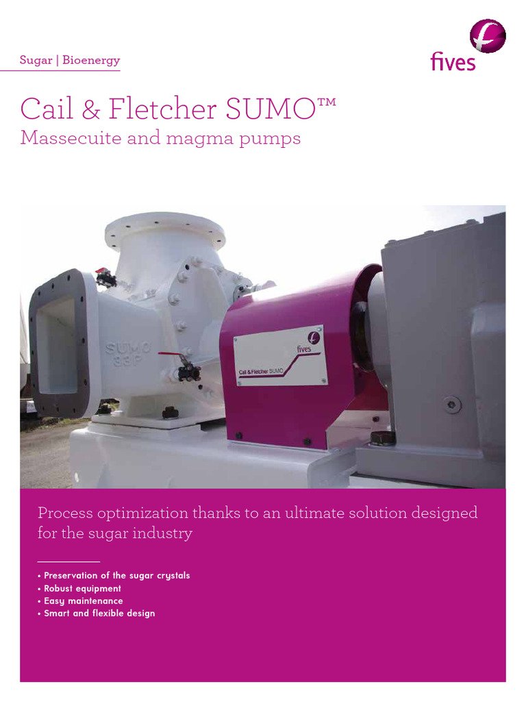 Pompe SUMO FCB - FIVES - SUGAR - BIOENERGY - SUMO - EN - 290316 - BD ...