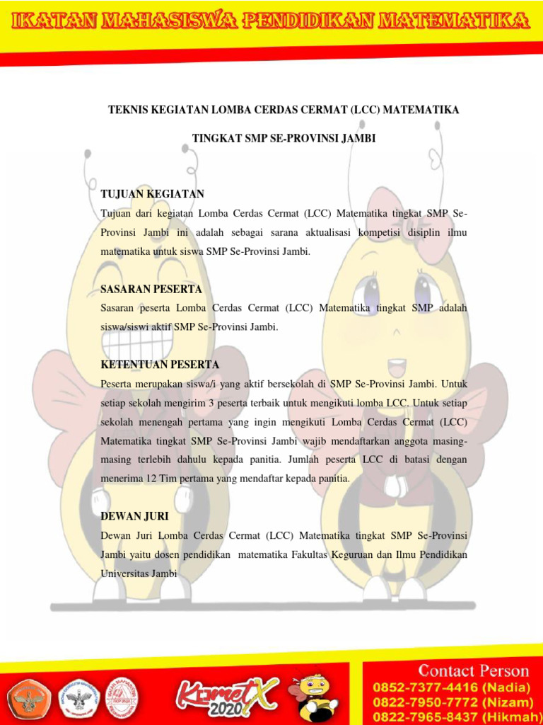 K20 Juknis LCC SLTP | PDF