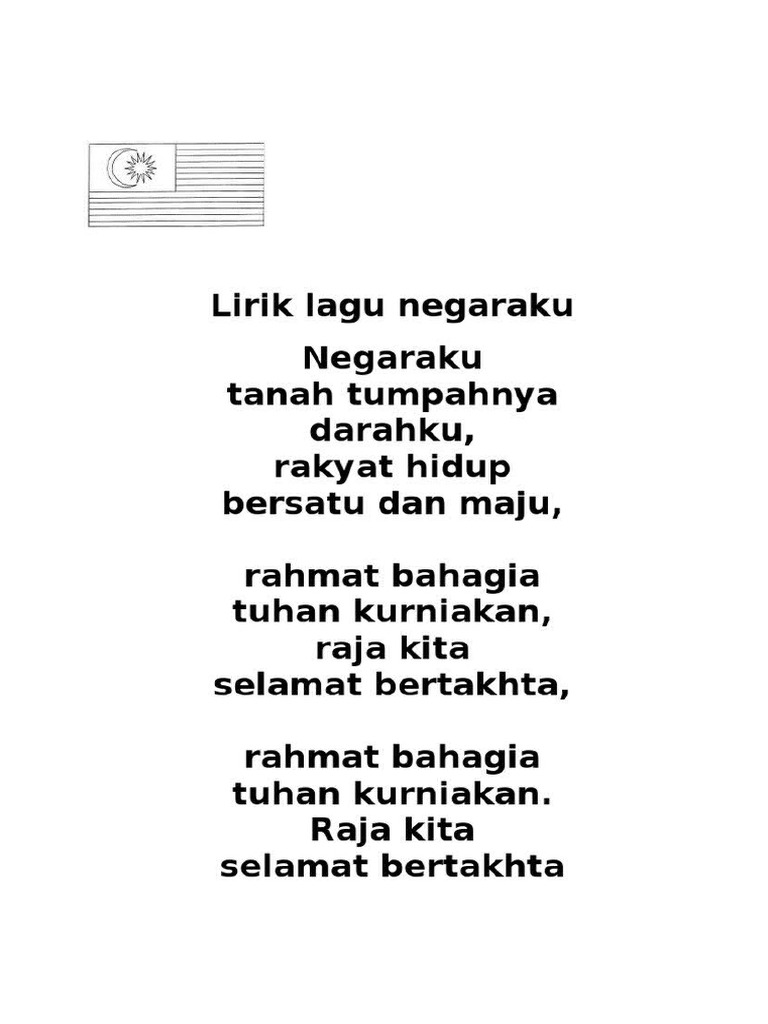 Lagu Negaraku | PDF