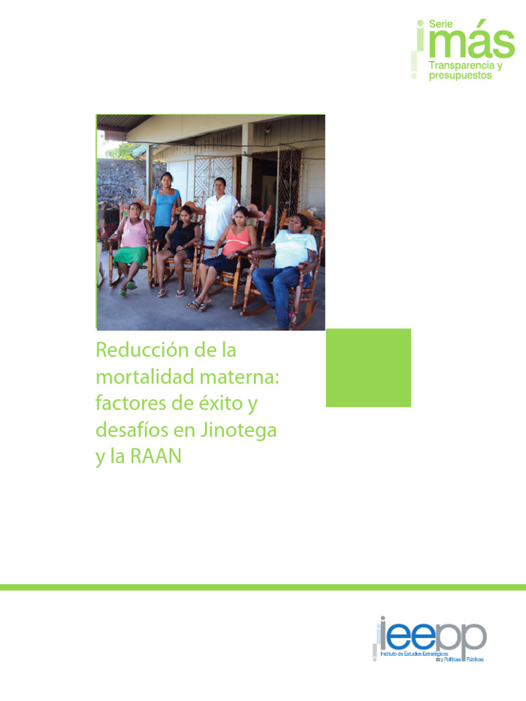 Reducción de La Mortalidad Materna, Factores de Éxito y Desafíos en ...