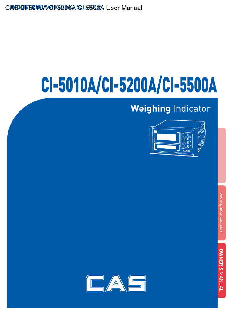 Ci-5010a Ci-5200a Ci-5500a | PDF | Computers | Technology & Engineering
