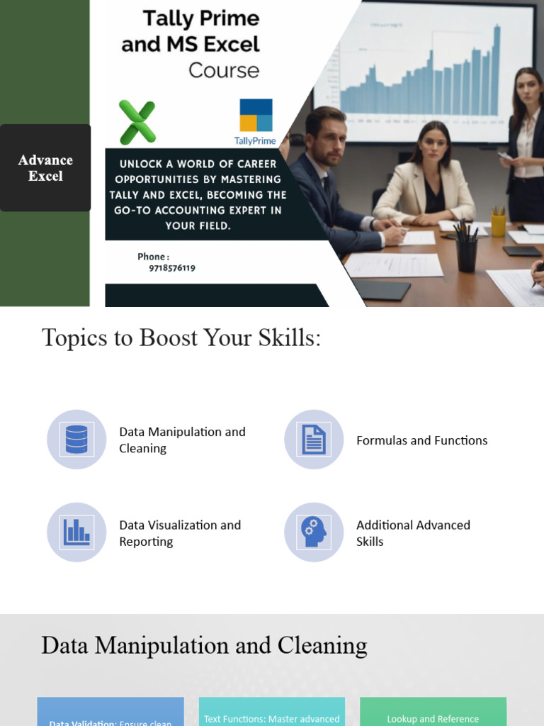 Advance Excel COURSE | PDF | Microsoft Excel | Spreadsheet