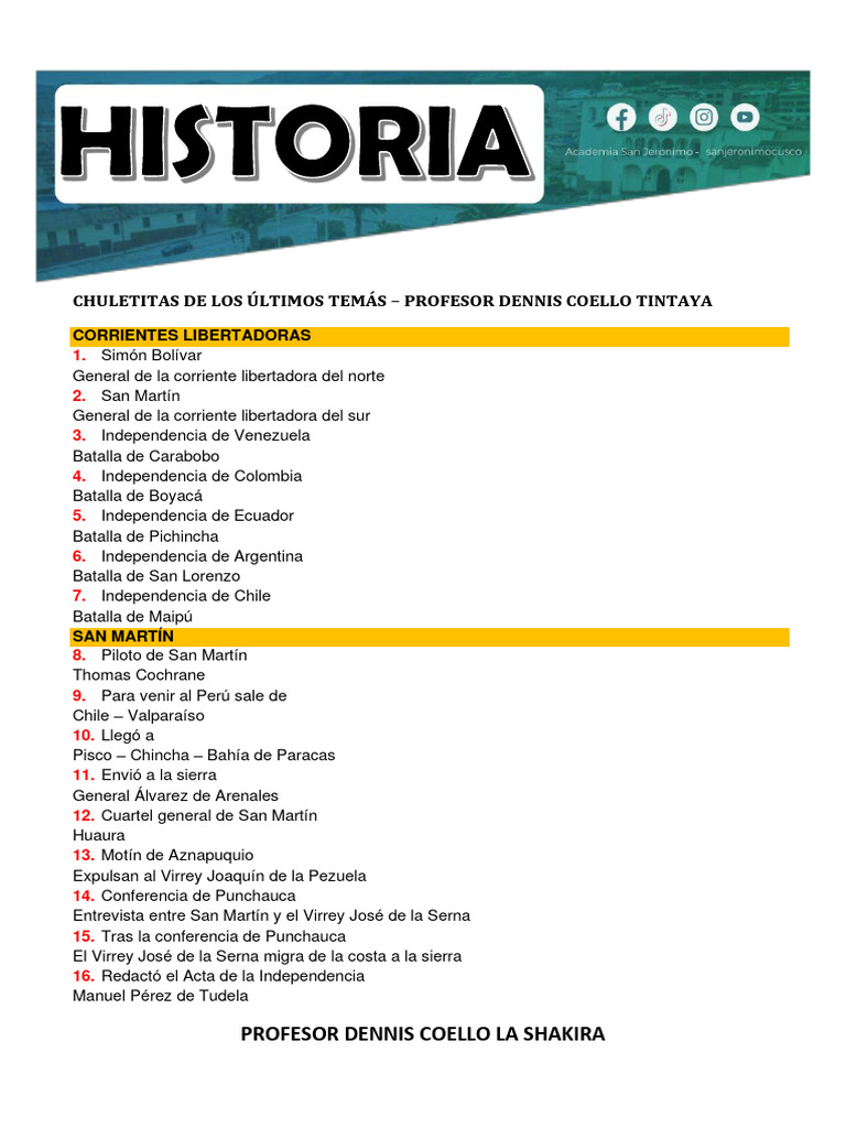 Formato San Jerónimo | PDF | Perú | América del Sur