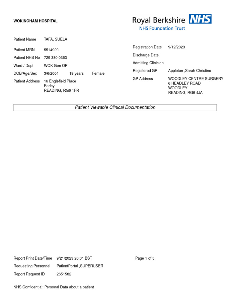OBS OP Ultrasound Scan Reports 20-09-2023 | PDF | Health Economics ...