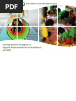 Learning Resource Package No 1 | PDF | Preschool | Relationships