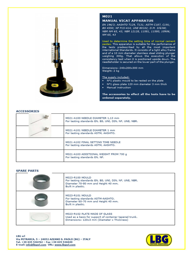 Scheda Tecnica M021 Rev.1 Eng | PDF | Metals | Secondary Sector Of The ...