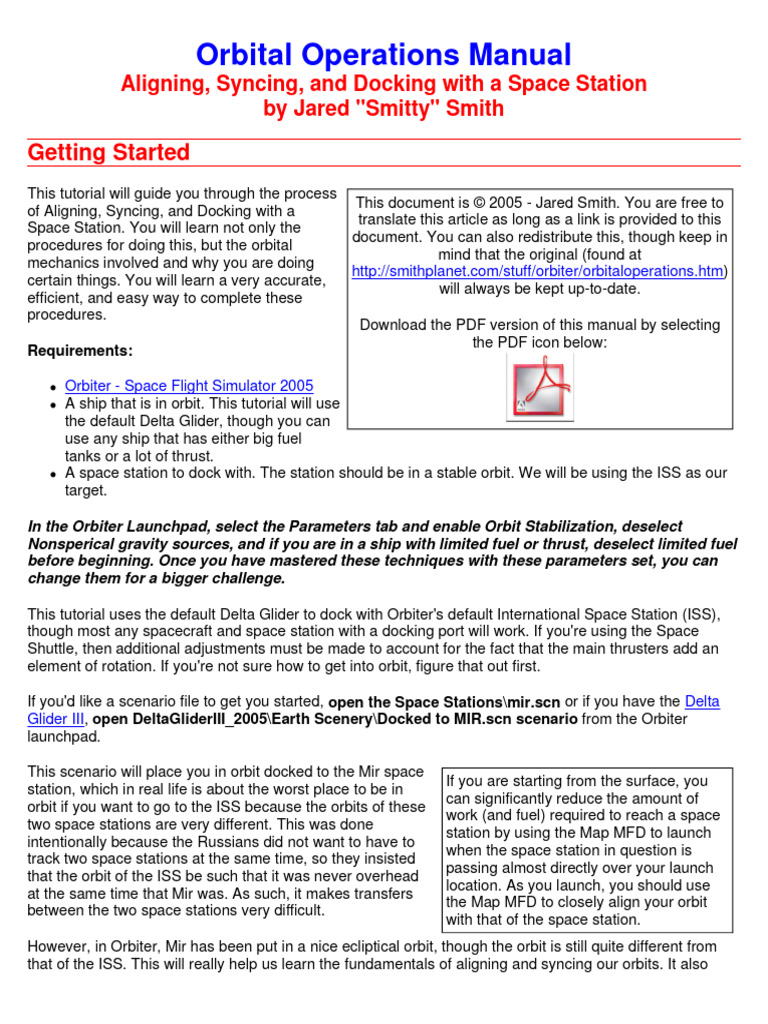 Orbitaloperations | PDF | Orbital Inclination | Equator
