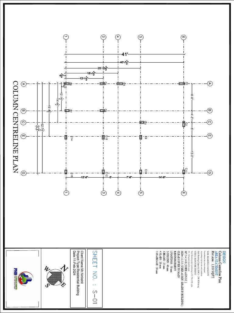 Structural Design | PDF | Foundation (Engineering) | Stairs