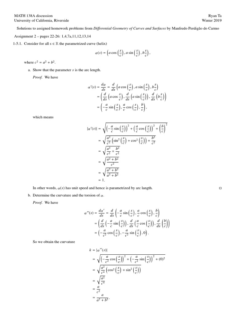 Differential Geometry of Curves and Surfaces by Manfredo Perdigão Do ...
