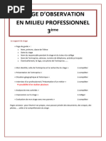 Rapport de Stage 3e Plan Diaporama | PDF | Business | Microsoft Powerpoint